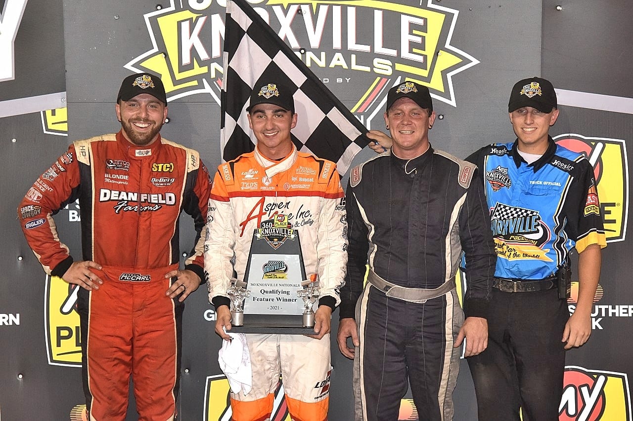 GIO SCELZI VICTORIOUS AT KNOXVILLE - Speedway Illustrated News