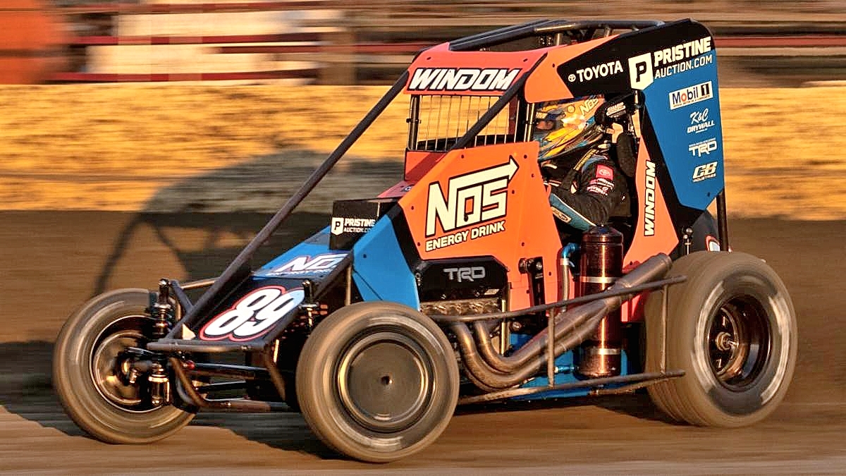 CHRIS WINDOM'S SECOND STRAIGHT MIDGET FEATURE WIN AT GRANDVIEW ...