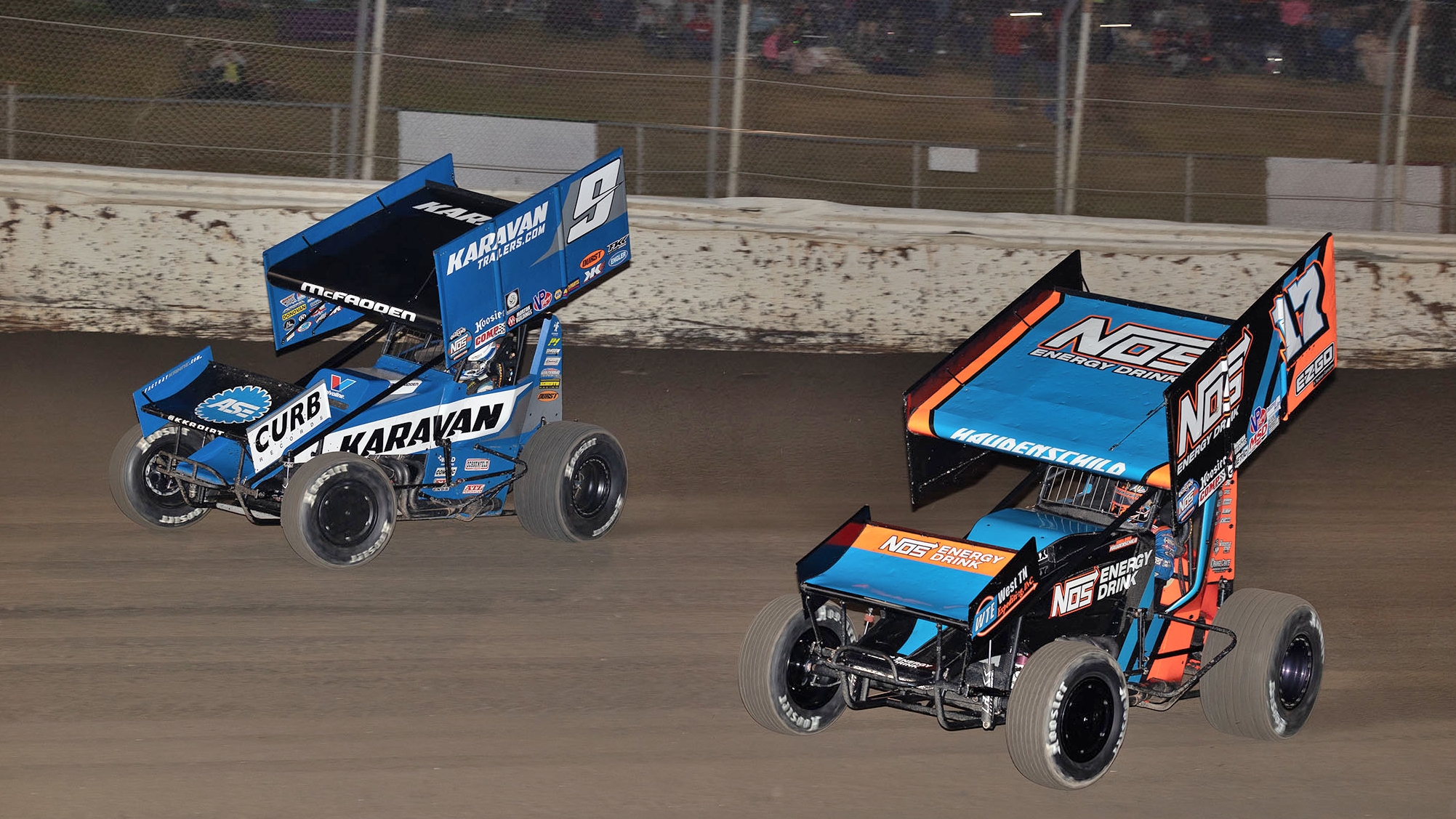 Mc FADDENS WORLD OF OUTLAWS WIN - Speedway Illustrated News