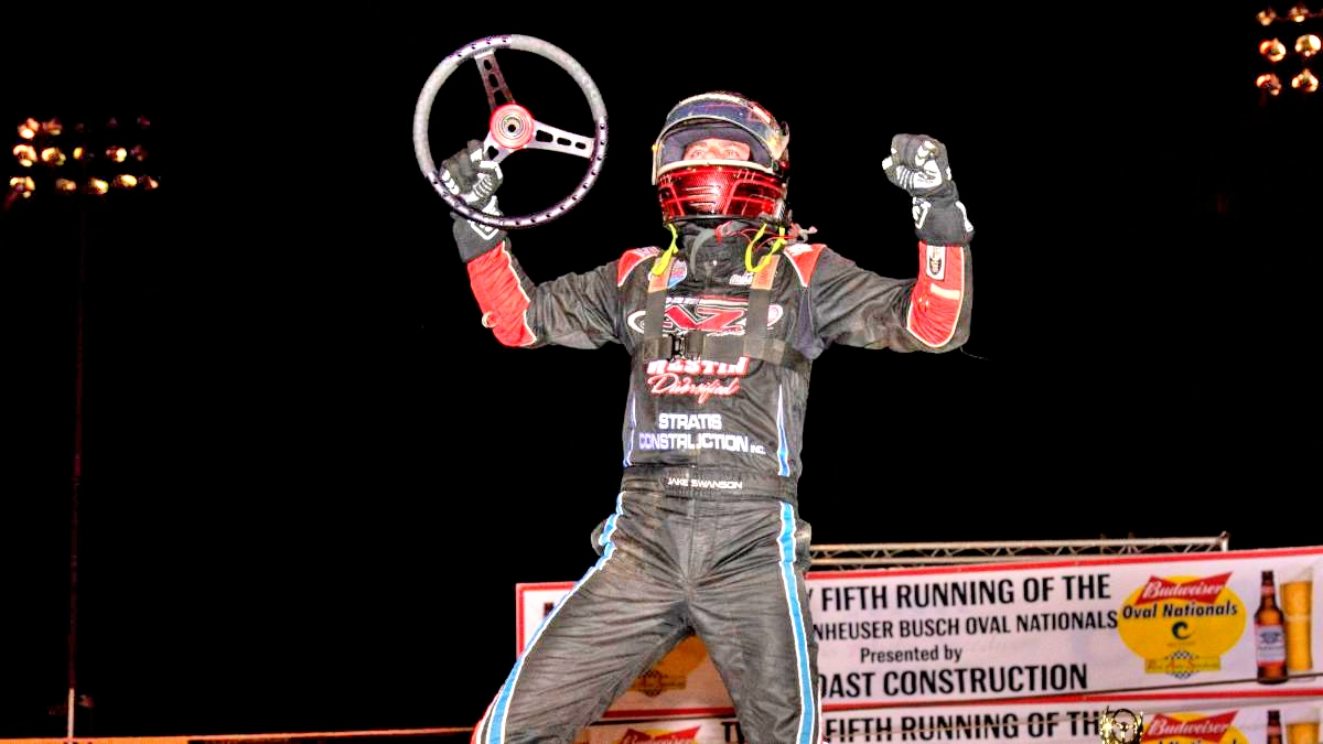 JAKE SWANSON’S LAST FIRST USAC MAIN EVENT - Speedway Illustrated News