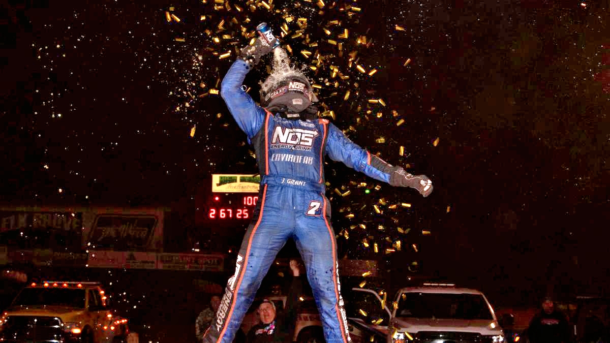 GRANT: HANGTOWN $20,000 WINNER: - Speedway Illustrated News