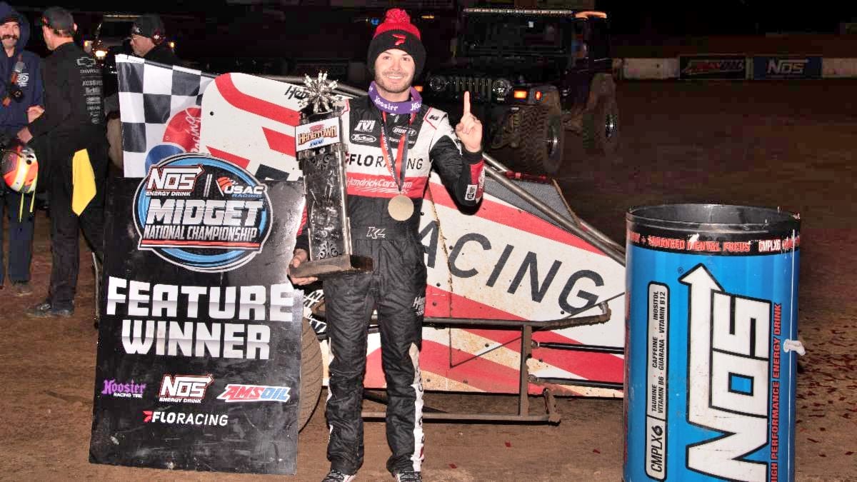 LARSON'S HANGTOWN 100 NIGHT #2 - Speedway Illustrated News