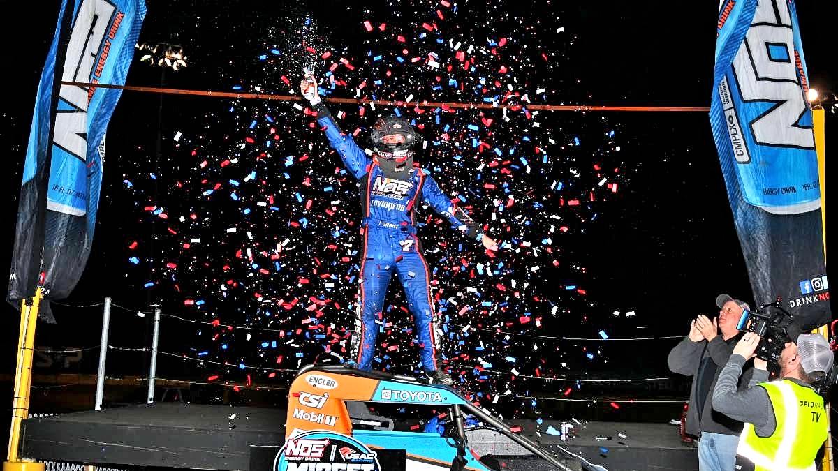 GRANT'S WINNING START TO USAC MIDGET SEASON - Speedway Illustrated News