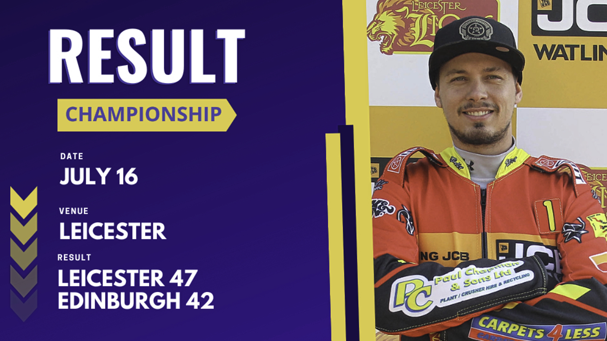 BRITISH SPEEDWAY JULY 17, 2022 - Speedway Illustrated News