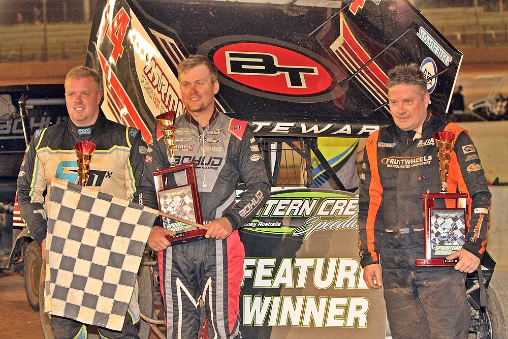 STEWART SECURES SYDNEY SPRINTCAR WIN - Speedway Illustrated News