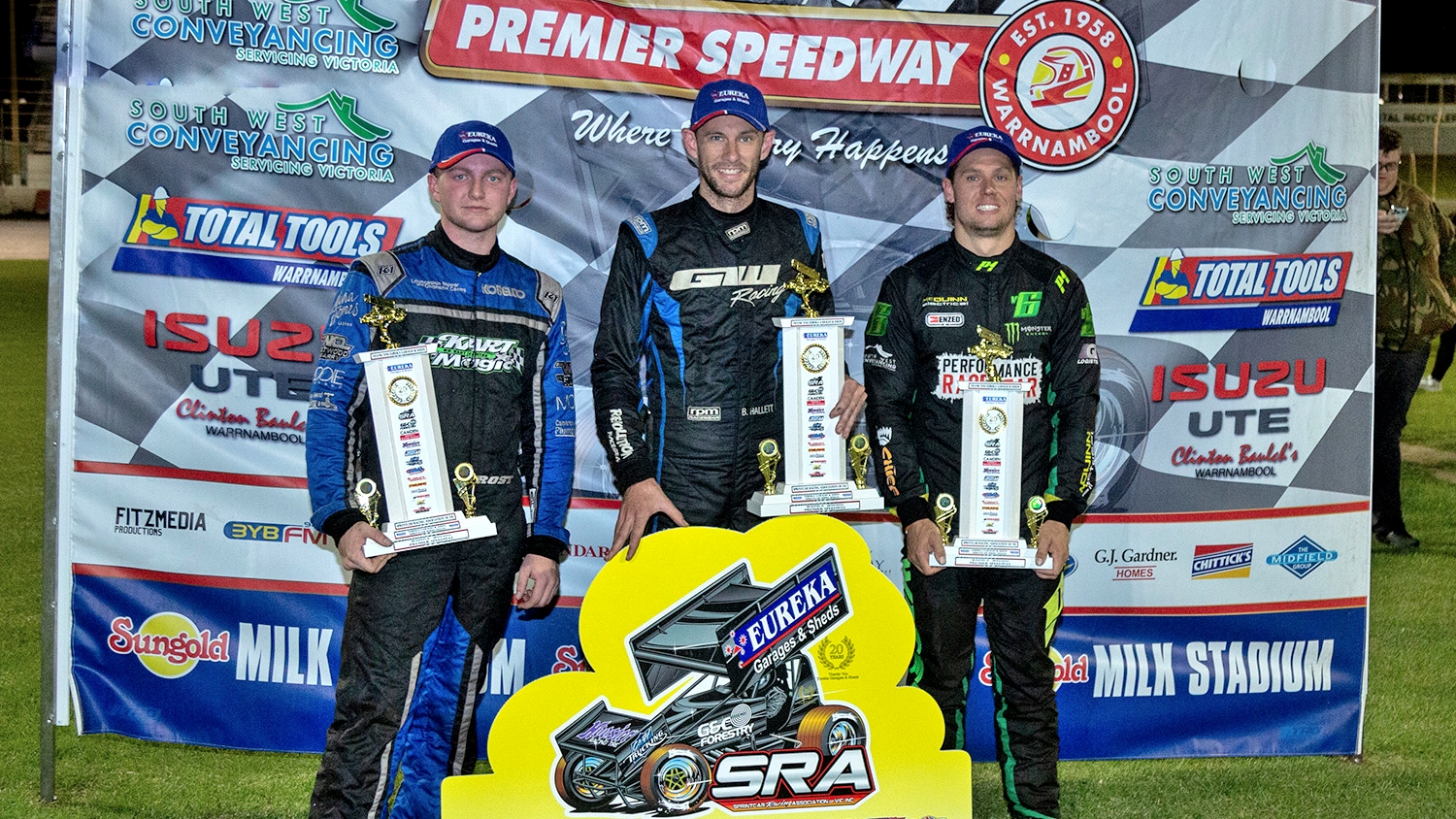 HALLETT SCORES A CONSECUTIVE WIN AT SUNGOLD STADIUM - Speedway ...