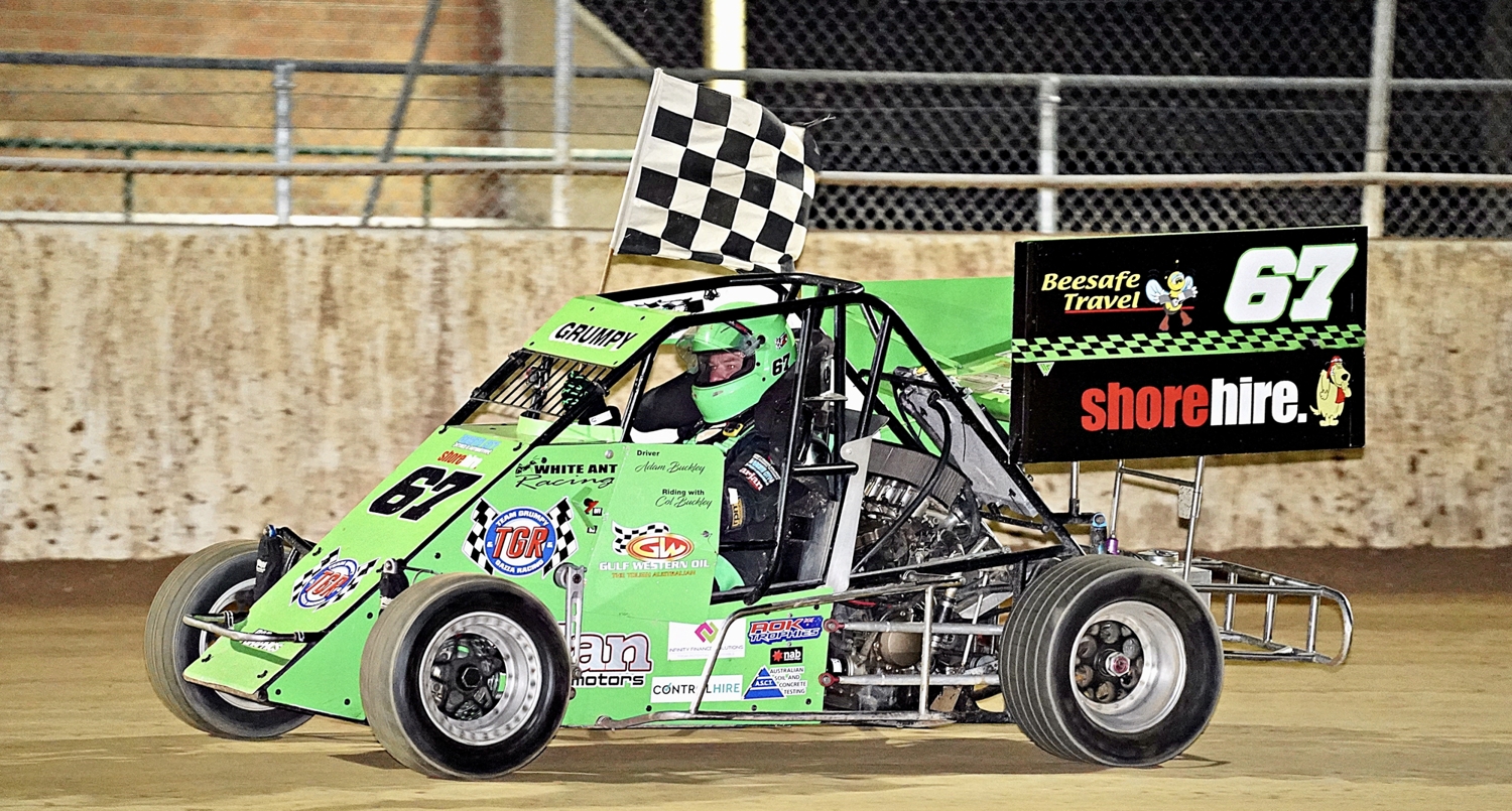 THEY HAD BUCKLEY'S CHANCE OF BEATING HIM AT CULLEN BULLEN - Speedway ...