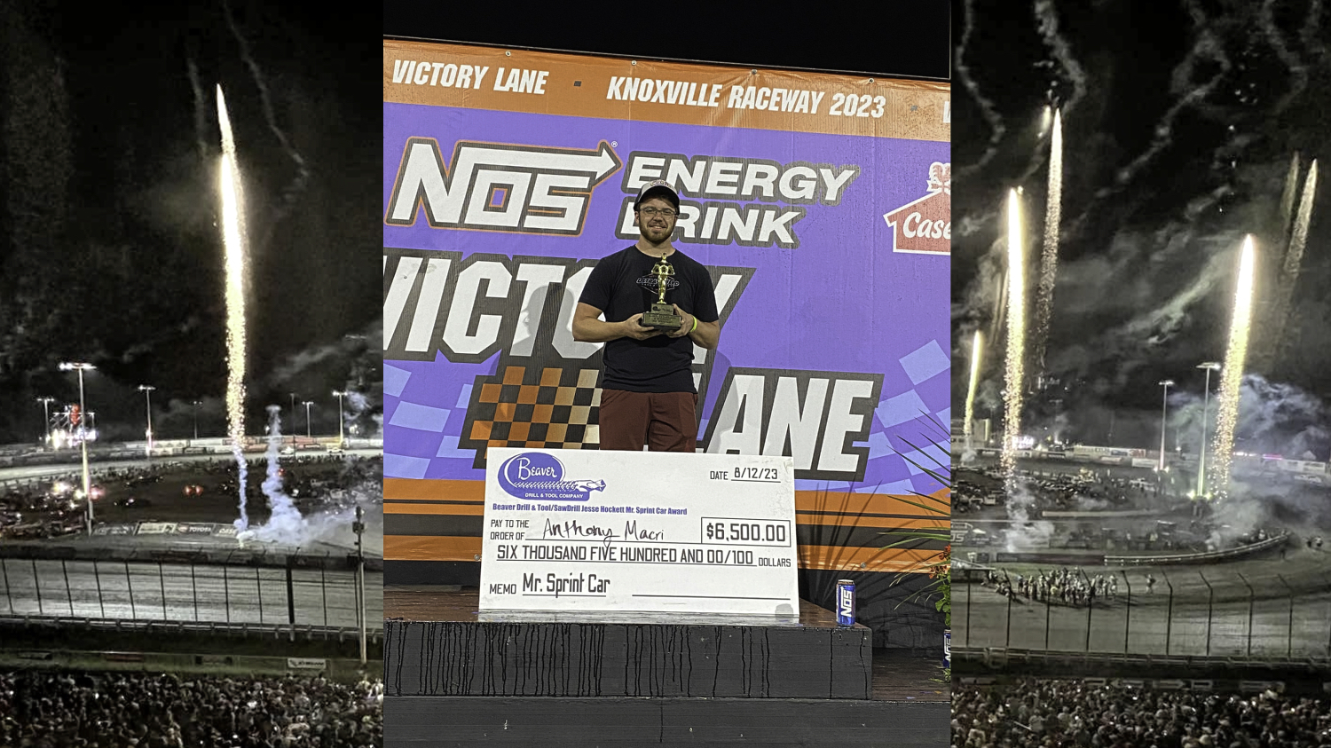 ANTHONY MACRI IS BEAVER DRILL & TOOL JESSE HOCKETT "Mr.SPRINT CAR ...