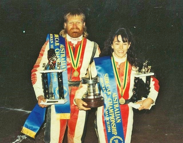 SIDECAR LEGENDS ANDREW CLEAVE AND MARK DREW FOR AUSTRALIAN SPEEDWAY ...