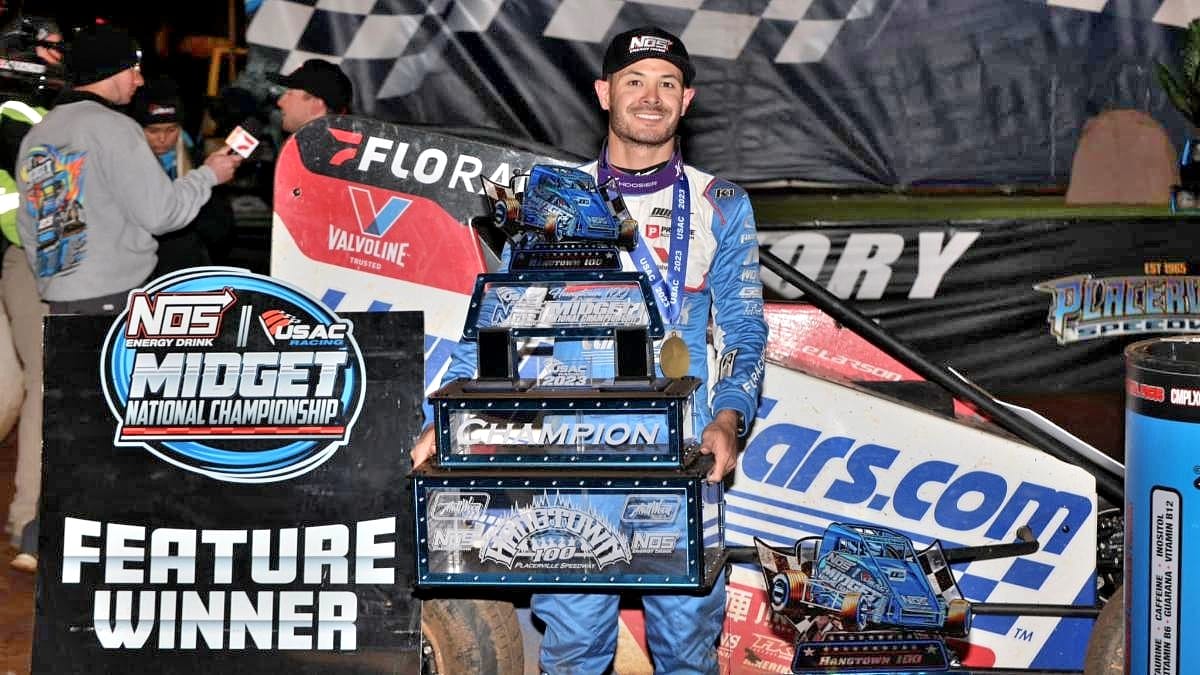 LARSON'S HANGTOWN 100 CLINIC - Speedway Illustrated News