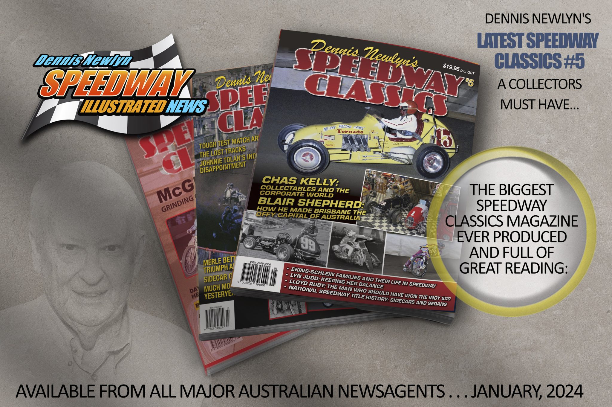 SPEEDWAY CLASSICS #5 - Speedway Illustrated News