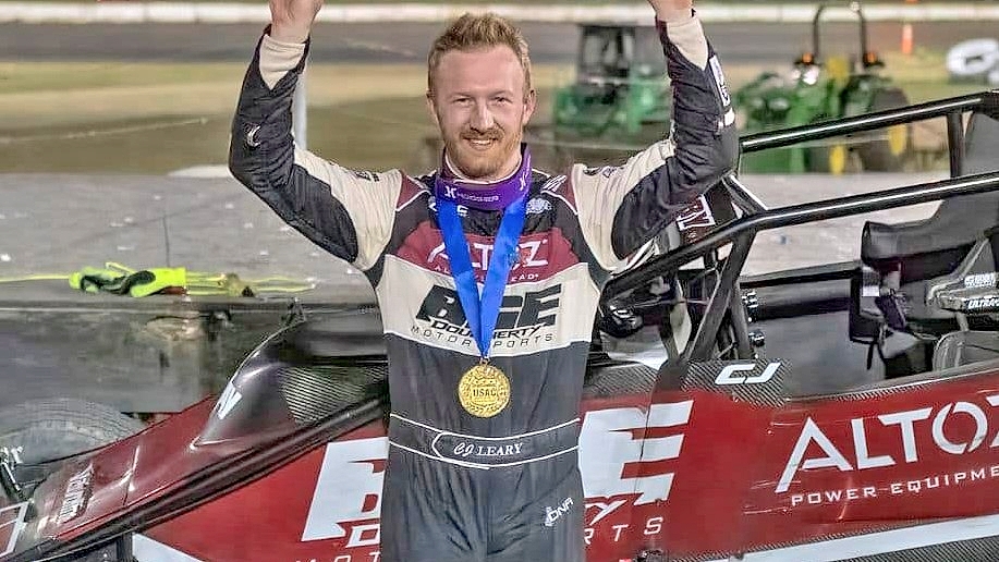 LEARY'S FIVE YEAR USAC SPRINTS WIN - Speedway Illustrated News