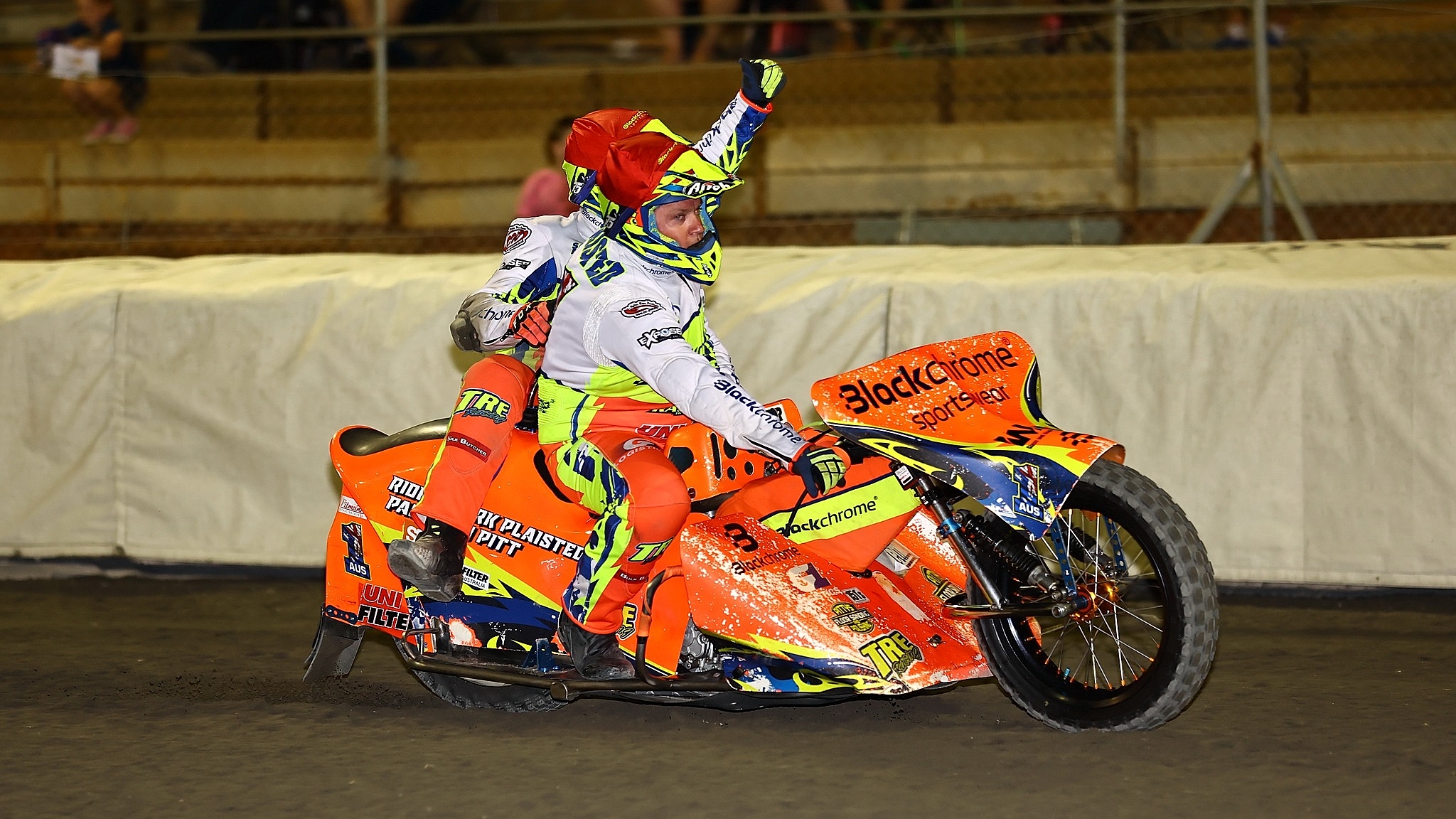 MARK PLAISTED / BEN PITT WIN FIM OCEANIA SIDECAR TITLE - Speedway ...