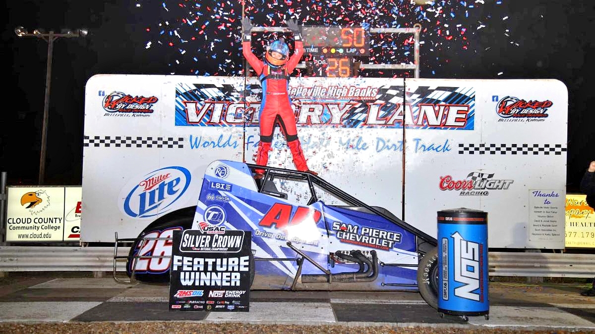 BRYSON MAKES USAC SILVER CROWN HISTORY - Speedway Illustrated News