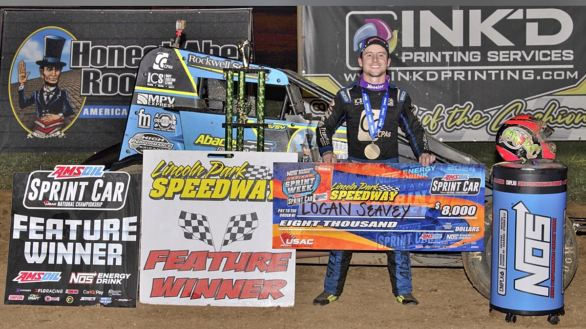 SEAVEY WINS 4TH STRAIGHT USAC SPRINT RACE - Speedway Illustrated News