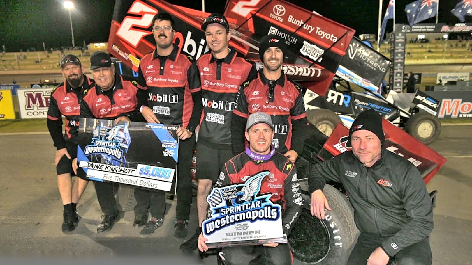 KINGSHOTT WINS ROUND TWO AT PERTH MOTORPLEX - Speedway Illustrated News