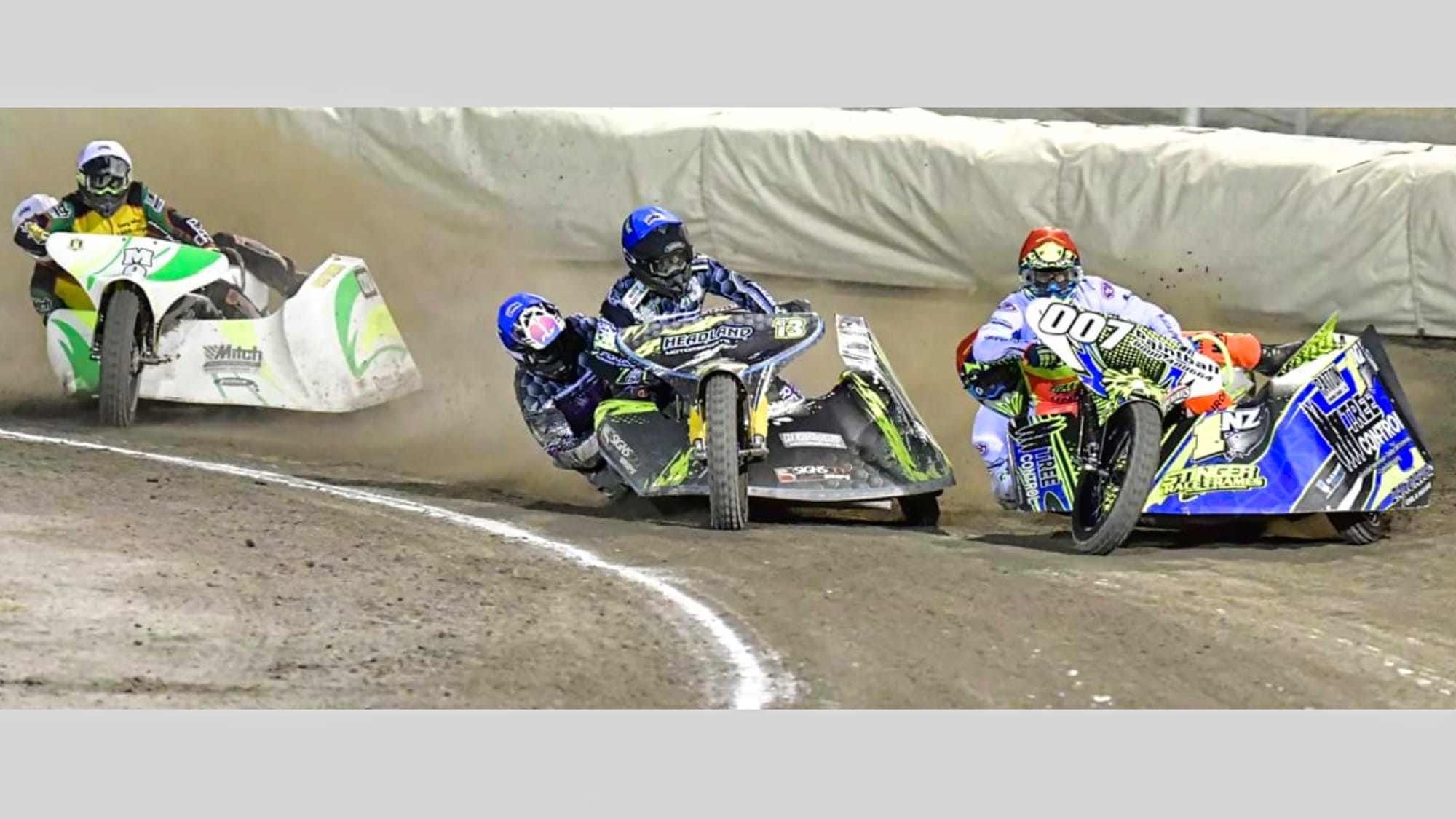 GILLMAN SPEEDWAY: SIDECAR SPECTACULAR WIN BY MARK PLAISTED AND BEN PITT ...