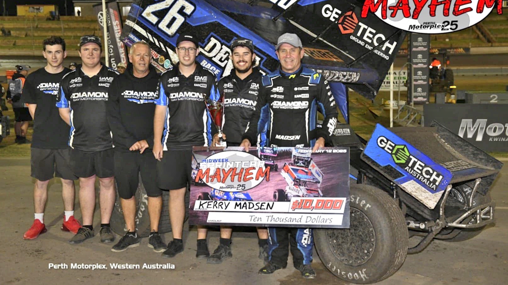 PERTH MOTORPLEX: MADSEN WINS MIDWEEK MAHEM - Speedway Illustrated News