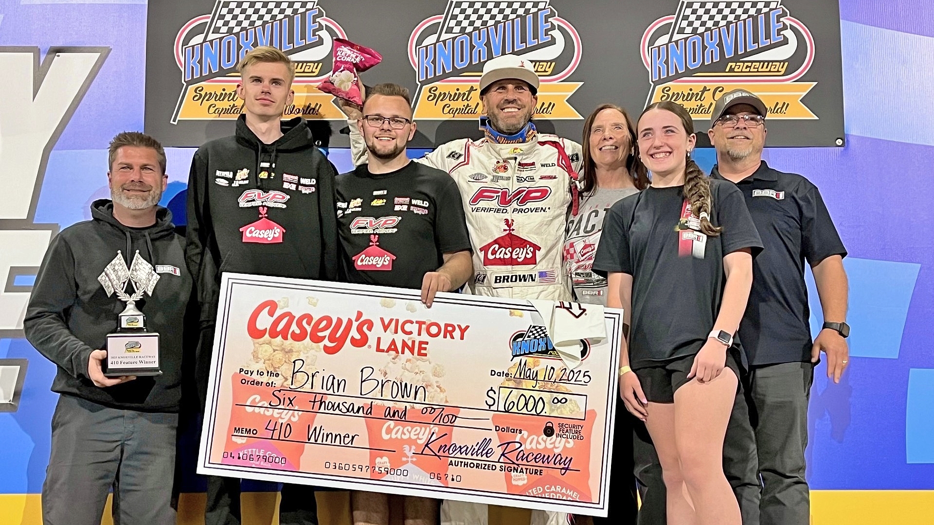 BRIAN BROWN CLINCHES WIN #67 AT KNOXVILLE! - Speedway Illustrated News