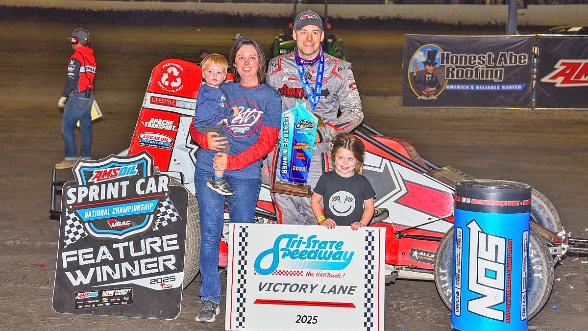 CUMMINS COMPLETES PERFECT USAC SPRINT WEEKEND AT TRI-STATE - Speedway ...