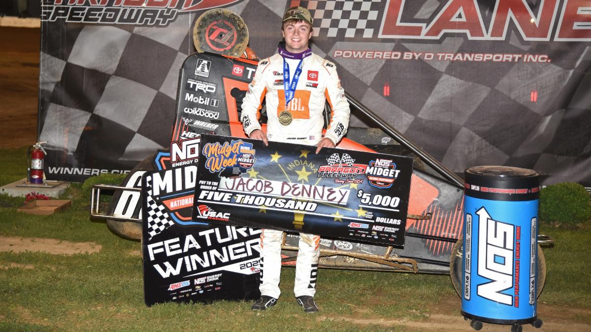 DENNEY DELIVERS VICTORY AT PARAGON - Speedway Illustrated News