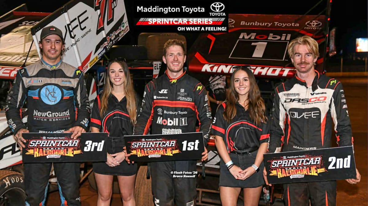 KINGSHOTT STRIKES GOLD AT KALGOORLIE - Speedway Illustrated News