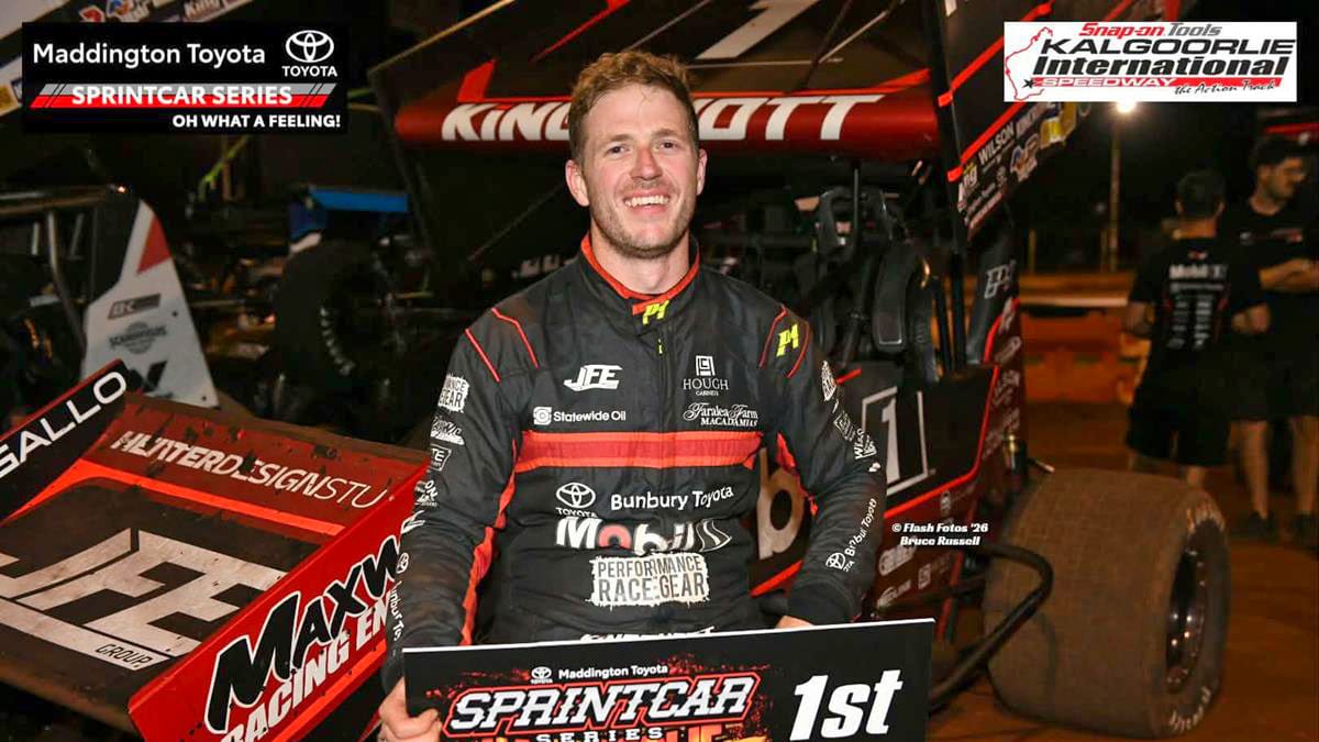 KALGOORLIE SPEEDWAY: KINGSHOTT'S POINT HAUL GIVES HIM SERIES WIN ...
